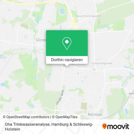 Wie komme ich mit Bus, Bahn oder U-Bahn nach Oha Trinkwasseranalyse in ...