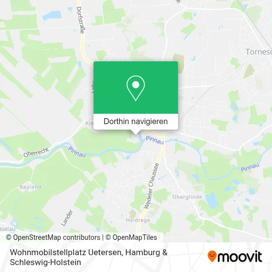 Wie komme ich mit Bus nach Wohnmobilstellplatz Uetersen in Schleswig ...