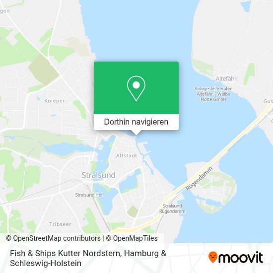 Wie komme ich mit Bahn oder Bus nach Fish & Ships Kutter Nordstern in ...