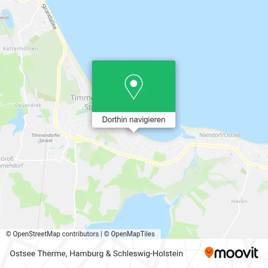Wie komme ich mit Bus oder Bahn nach Ostsee Therme in Ostholstein?