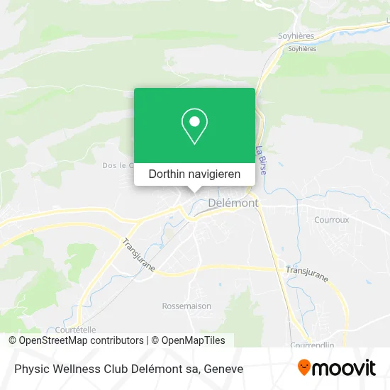 Wie komme ich mit Bahn, Bus, Metro oder Seilbahn nach Physic Wellness ...