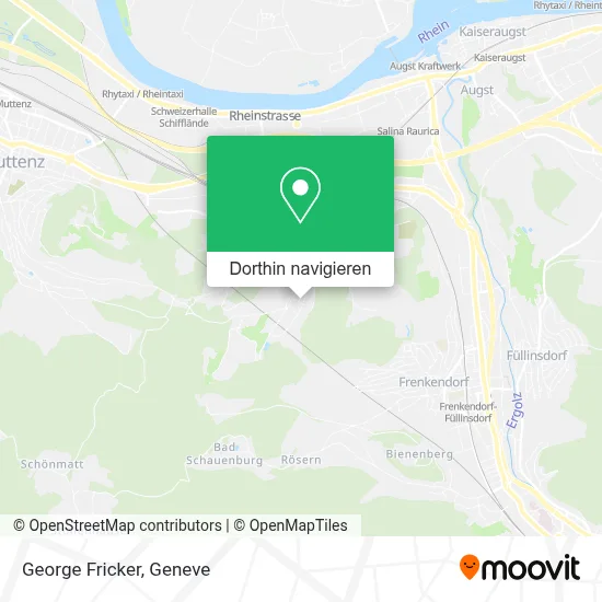 Wie komme ich mit Bahn, Bus, Straßenbahn oder Metro nach George Fricker ...