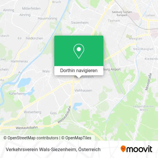 Wie komme ich zu Verkehrsverein Wals-Siezenheim mit dem Bus oder der Bahn?