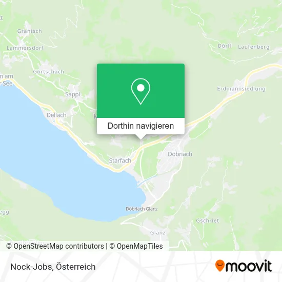 Wie komme ich mit Bus oder Bahn nach Nock-Jobs in Radenthein?
