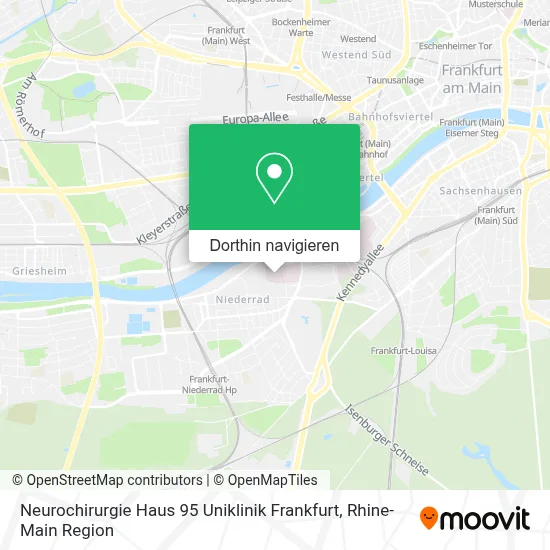 Haus 95 Uniklinik Frankfurt