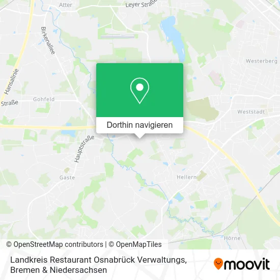 Wie komme ich zu Landkreis Restaurant Osnabrück Verwaltungs mit dem Bus ...