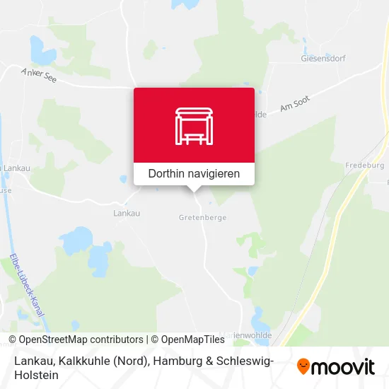 Lankau, Kalkkuhle (Nord) - Routen, Fahrpläne und Tarife