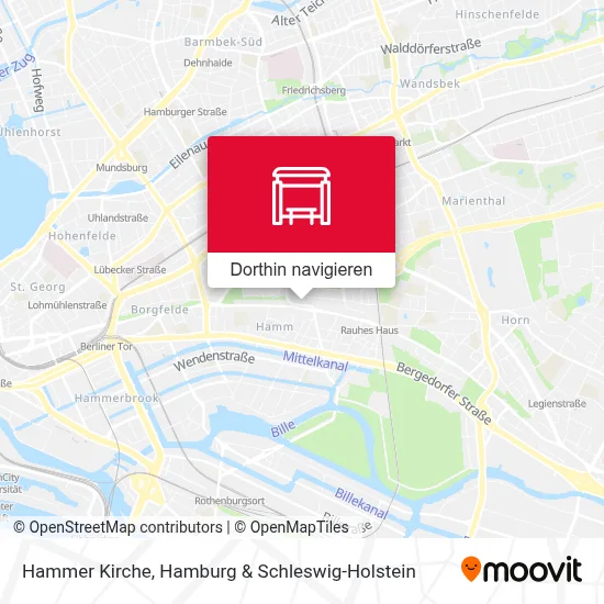 Hammer Kirche station - Routen, Fahrpläne und Tarife