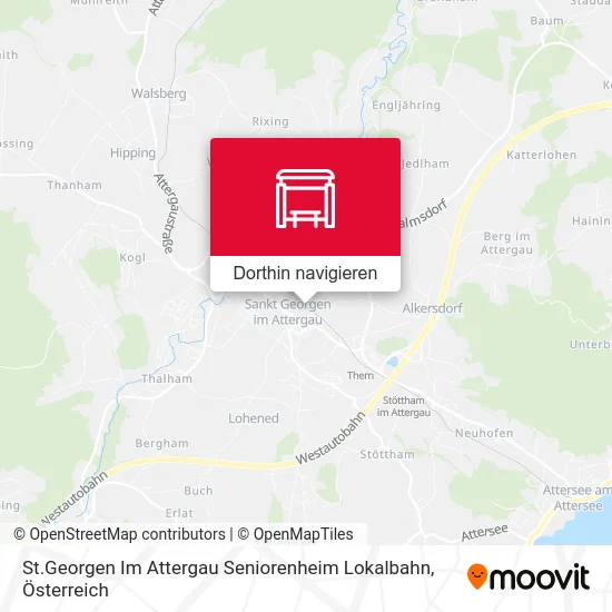 St.Georgen Im Attergau Seniorenheim Lokalbahn - Routen, Fahrpläne und ...