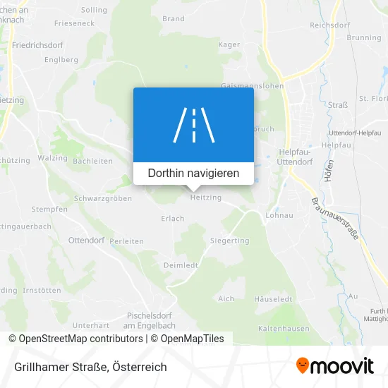 Wie komme ich nach Grillhamer Straße, Helpfau-Uttendorf mit Bus oder Bahn?