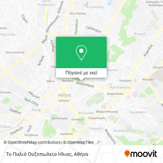 Πώς να φτάσετε στον προορισμό Το Παλιό Ουζοπωλείο Ηλιας στην Γκύζη με ...