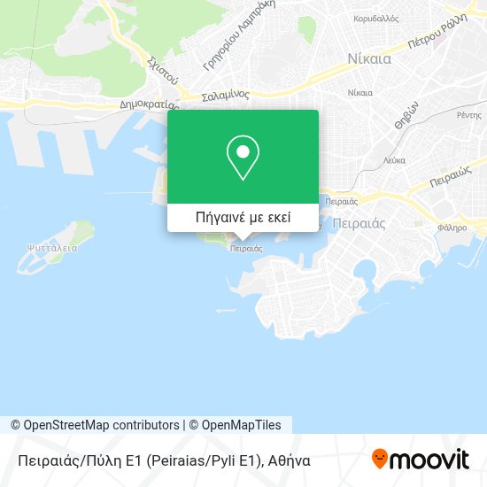 Πώς να φτάσετε στον προορισμό Πειραιάς / Πύλη Ε1 (Peiraias / Pyli E1 ...