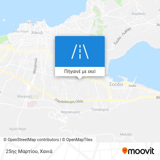 Πώς να πάτε στο 25ης Μαρτίου, Χανιά με λεωφορείο;
