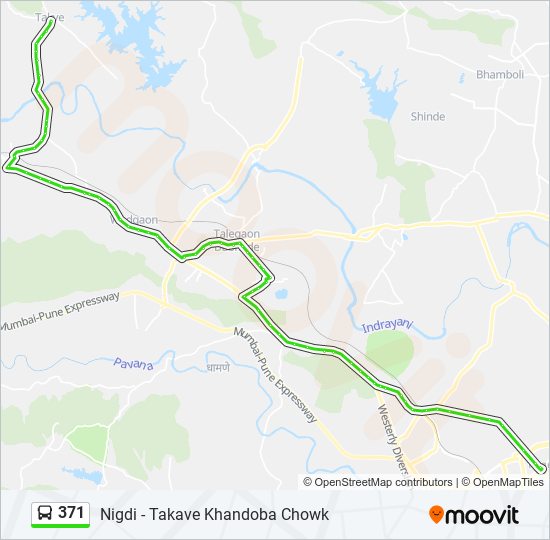 371 Route: Schedules, Stops & Maps - Takave Khandoba Chowk (Updated)