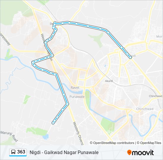 363 Route: Schedules, Stops & Maps - Nigdi (Updated)