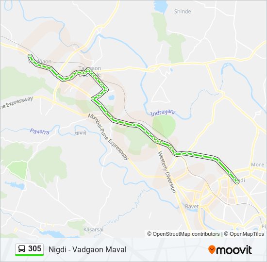 305 Route: Schedules, Stops & Maps - Nigdi (Updated)