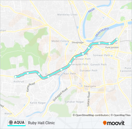 aqua Route: Schedules, Stops & Maps - to Garware College (Updated)