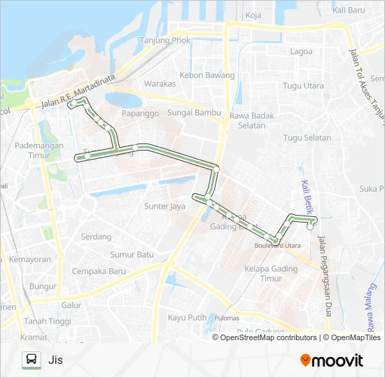 12P Route: Schedules, Stops & Maps - Jis (Updated)