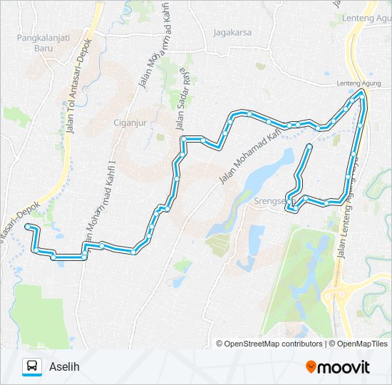 Rute jak64: Jadwal, Pemberhentian & Peta - Aselih (Diperbarui)