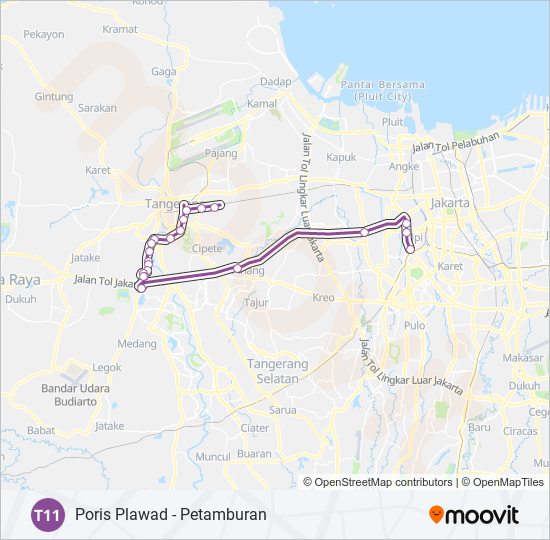 t11 Route: Schedules, Stops & Maps - Poris Plawad (Updated)