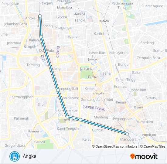 Rute lingkar cikarang line: Jadwal, Pemberhentian & Peta - Angke ...