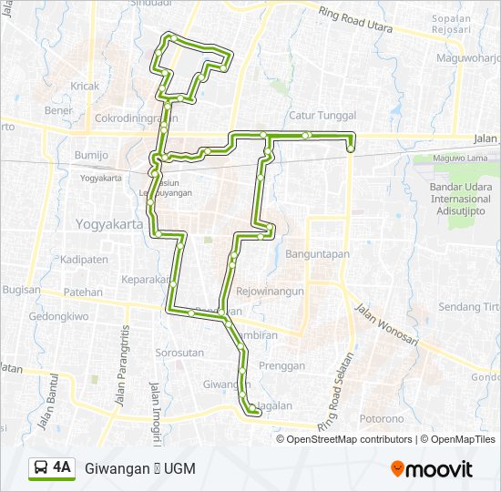 4a Route: Schedules, Stops & Maps - Psky (Updated)