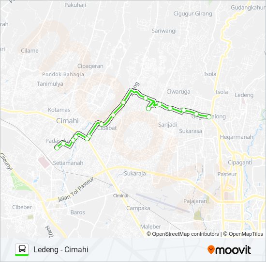 ledengcimahi Route: Schedules, Stops & Maps - Cimahi (Updated)