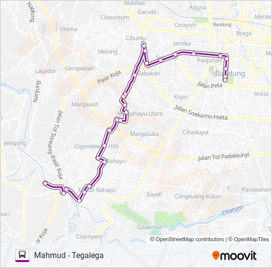Rute mahmudtegalega: Jadwal, Pemberhentian & Peta - Tegalega (Diperbarui)