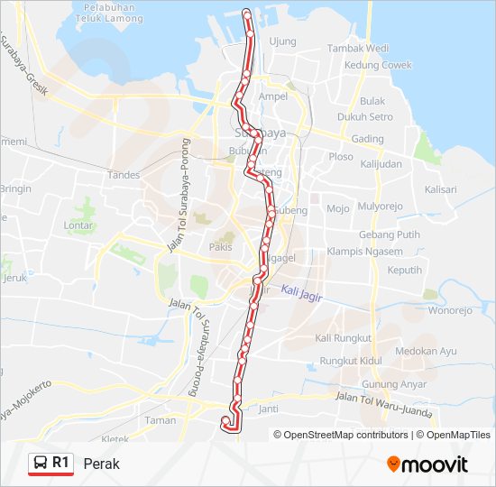 R1 Route: Schedules, Stops & Maps - Perak (Updated)