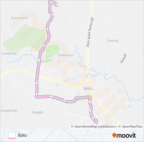 batugunung sari Route: Schedules, Stops & Maps - Batu (Updated)