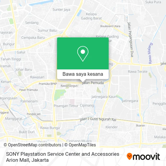Cara ke SONY Playstation Service Center and Accessories Arion Mall di ...
