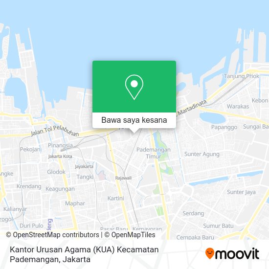 Cara ke Kantor Urusan Agama (KUA) Kecamatan Pademangan di Jakarta Utara ...