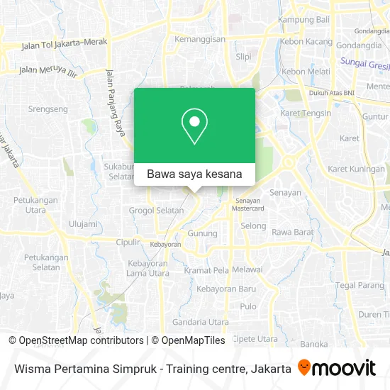 Cara ke Wisma Pertamina Simpruk - Training centre di Jakarta Selatan ...