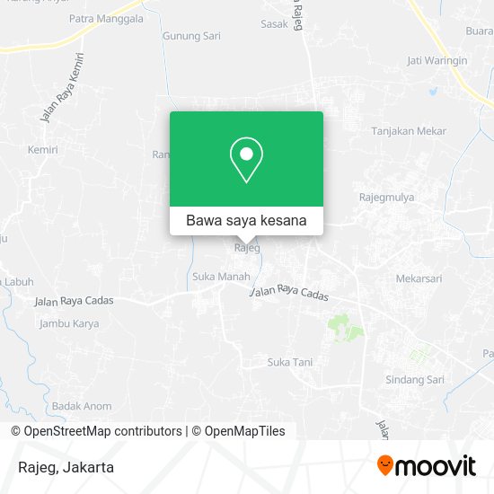 Cara ke Rajeg di Tangerang menggunakan bis?