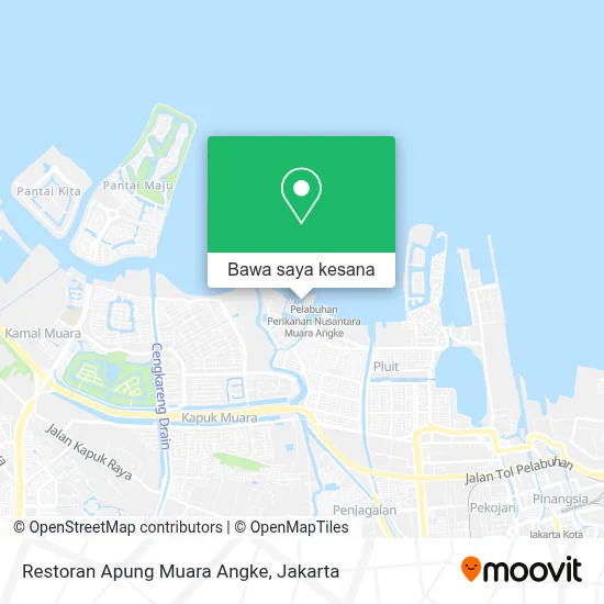 Cara ke Restoran Apung Muara Angke di Jakarta Utara menggunakan bis?