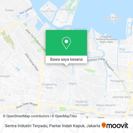 Cara ke Sentra Industri Terpadu, Pantai Indah Kapuk di Jakarta Utara ...