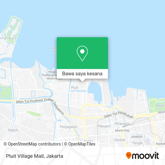 Cara ke Pluit Village Mall di Jakarta Utara menggunakan bis?