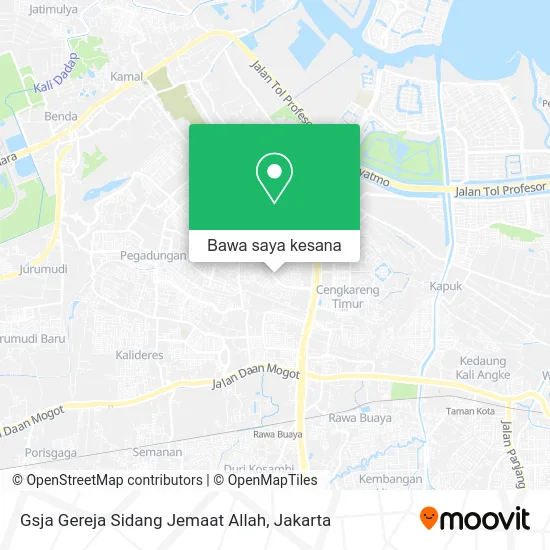 Cara ke Gsja Gereja Sidang Jemaat Allah di Jakarta Barat menggunakan bis?