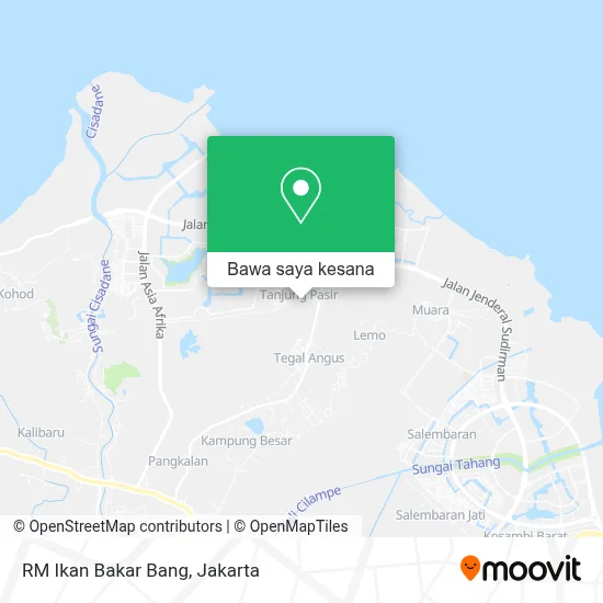 Cara ke RM Ikan Bakar Bang di Tangerang menggunakan bis?