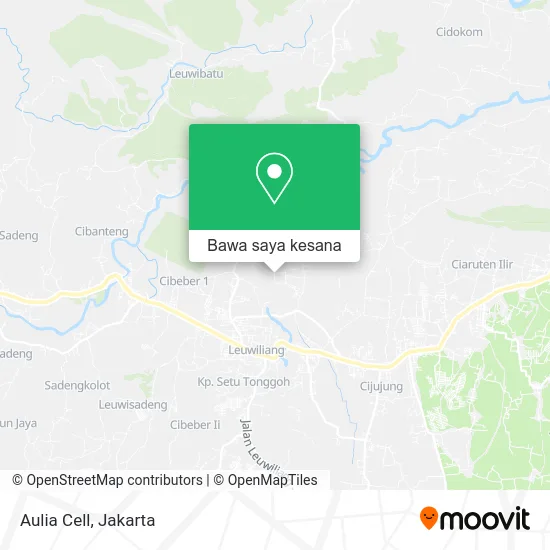 Bagaimana pergi ke Aulia Cell dengan transportasi umum?