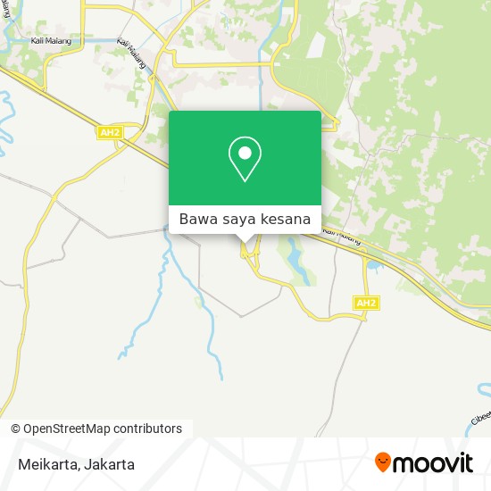 Cara ke Meikarta di Bekasi menggunakan bis atau kereta?