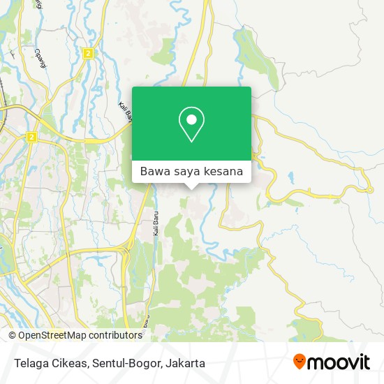 Cara ke Telaga Cikeas, Sentul-Bogor menggunakan bis?