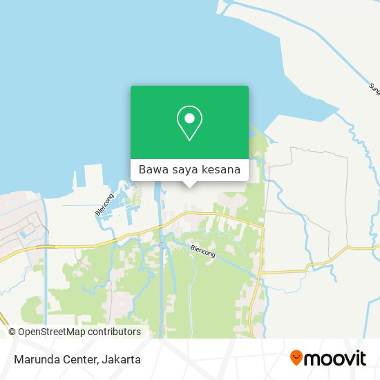 Cara ke Marunda Center di Bekasi menggunakan bis atau kereta?
