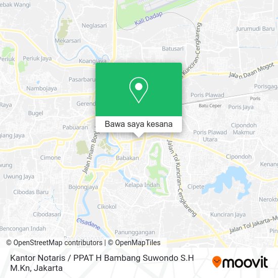 Cara ke Kantor Notaris / PPAT H Bambang Suwondo S.H M.Kn di Kota ...