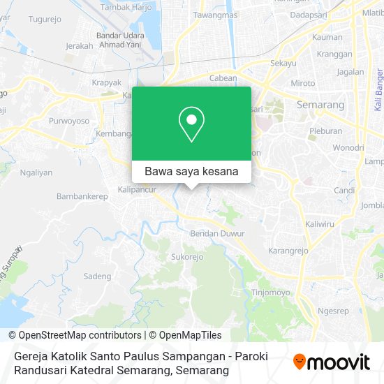 Cara ke Gereja Katolik Santo Paulus Sampangan - Paroki Randusari ...