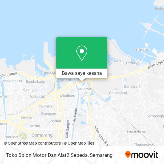 Cara ke Toko Spion Motor Dan Alat2 Sepeda di Kota Semarang menggunakan bis?
