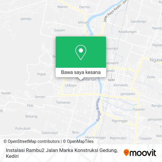 Cara ke Instalasi Rambu2 Jalan Marka Konstruksi Gedung di Kediri ...
