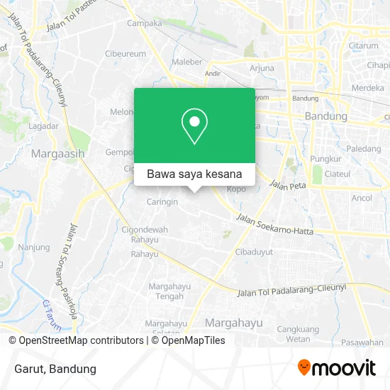 Cara ke Garut di Kota Bandung menggunakan bis?