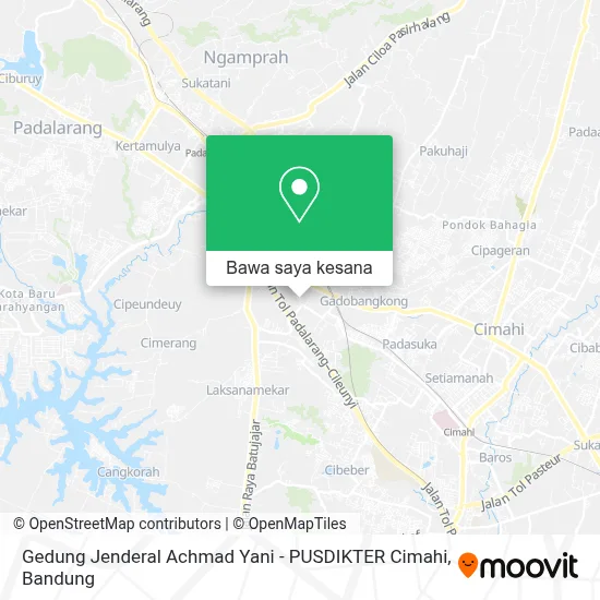 Cara ke Gedung Jenderal Achmad Yani - PUSDIKTER Cimahi di Bandung ...
