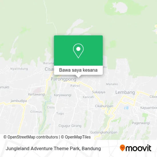 Cara ke Jungleland Adventure Theme Park di Bandung menggunakan bis?